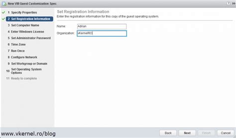 Creating And Using Vmware Guest Customization Specification Adrian Costeas Blog