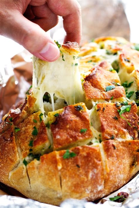 Cheesy Garlic Pull Apart Bread Recipe Little Spice Jar