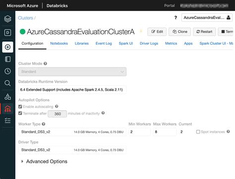 Get Azure Databricks Cluster Connected To Azure Managed Instance For Apache Cassandra Ktlog