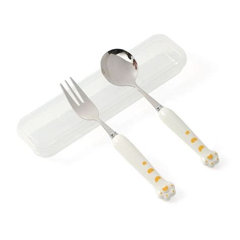 휴대용 포크 숟가락 세트 도시락 수저 화이트 홈플러스 택배배송