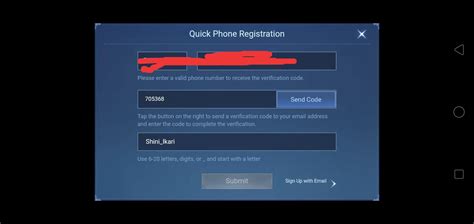 can any one tell me why i can t submit i did everything right r mobilelegendsgame