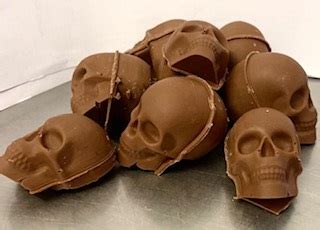 Chocolate Skulls Sweet P Confectionery