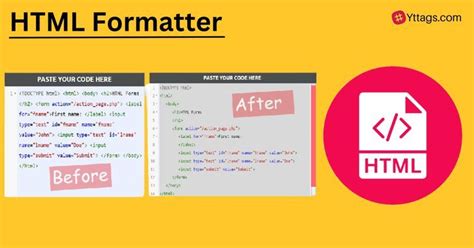 Free Tool Which Formats Your Html Code With Proper Indentation Any