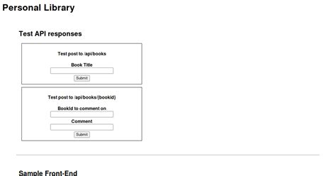Fcc Library Codesandbox