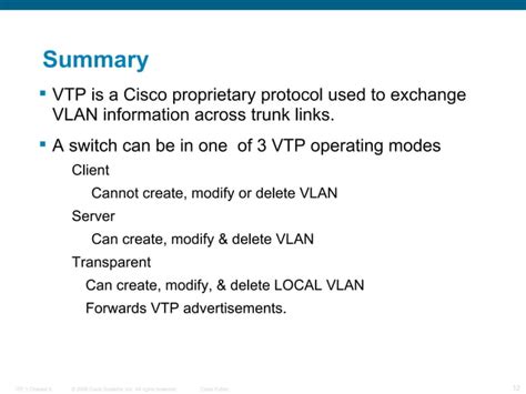 Vtp Ppt Computer Networking Computing