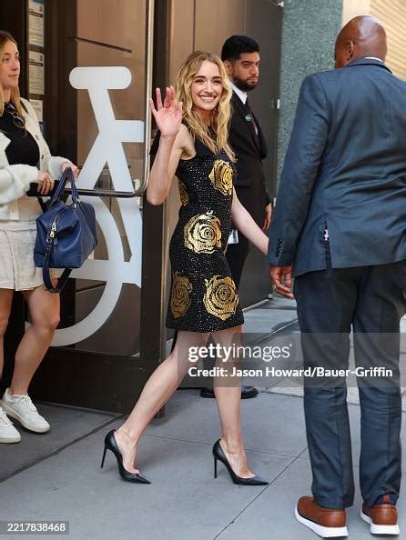 Brianne Howey Is Seen At Live With Kelly And Mark On June 03 2025