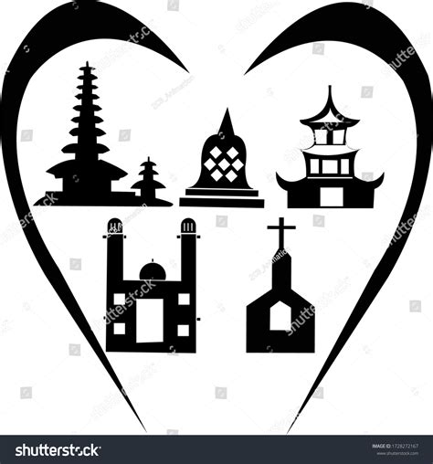 Religious Cultural Shrines Indonesian Stock Illustration 1728272167 Shutterstock