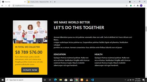 GitHub Code Official Angular Charity Website This Is A Angular Website For Courses