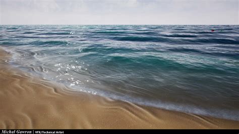 Michał Gawron Ue4 Water Shader