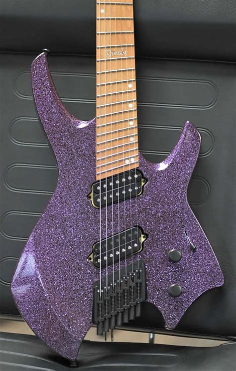 Ormsby Headless Goliath 7 Gtr Run 17 Lavender Sparkle Reverb