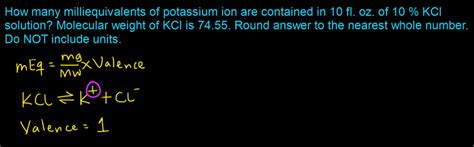 How To Solve 10 Different Types Of Milliequivalent Calculations Questions