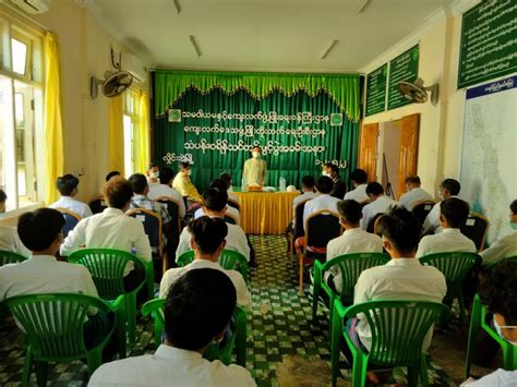 လှိုင်းဘွဲမြို့နယ်တွင် အသက်မွေးဝမ်းကျောင်းအထောက်အကူပြု သံပန်းဝရိန်သင်တန