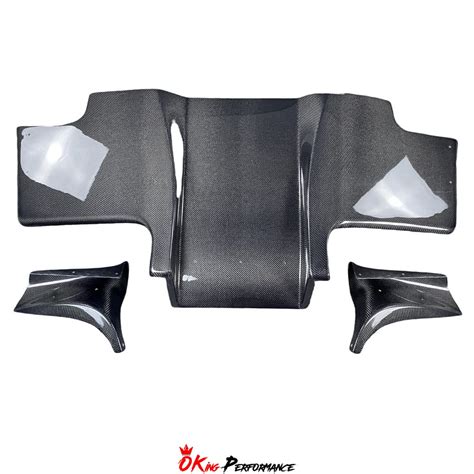 Top Secret Style Carbon Fiber Cfrp Rear Diffuser For Toyota Supra Mk4