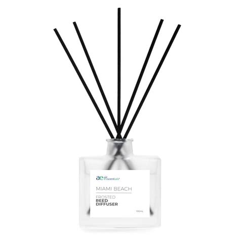 Miami Beach Reed Diffuser Frosted Bottle