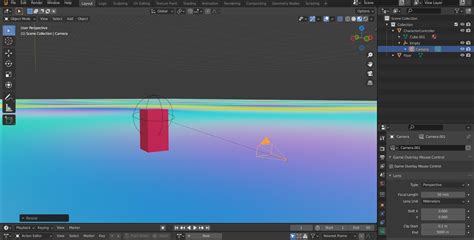 Objects How To Prevent Camera From Clipping Through Floor UPBGE Blender Stack Exchange
