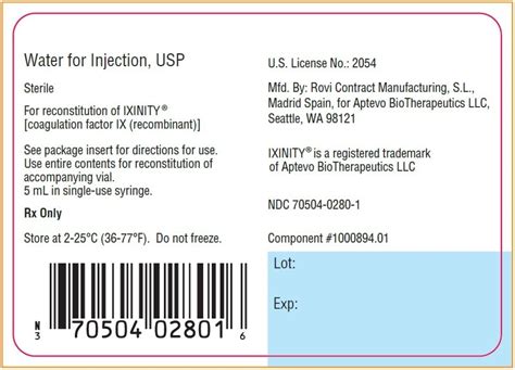 Ixinity Fda Prescribing Information Side Effects And Uses
