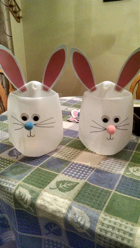Gallon Milk Jug Easter Bunny Basket At Kenneth Locke Blog