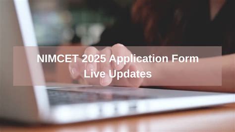 NIMCET Application Form Nimcet Admissions Nic In Check Date Fees How To Register