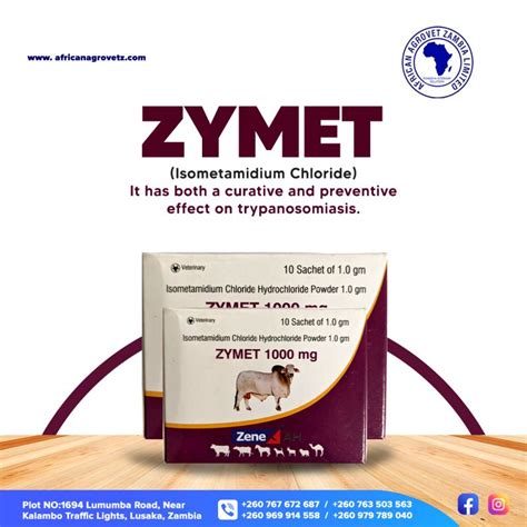 African Agrovet Z Ltd On Linkedin Livestock Zymet Isometamidium