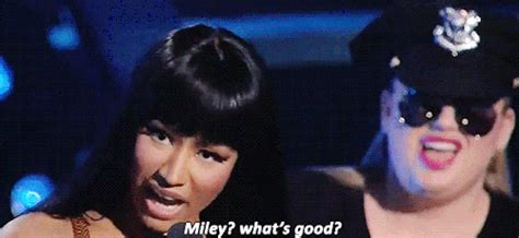 Nicki Minaj Calls Out Miley Cyrus Like Its Dazed