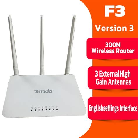 Used 300mbps Wireless Wifi Router English Version Second Hand Contains