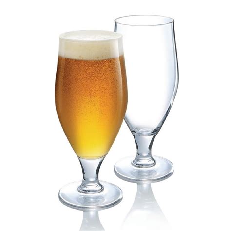 Arcoroc Cervoise Stem Beer Glasses 500ml 24 Pack