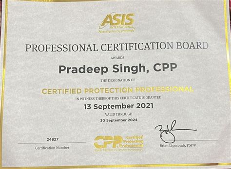 Pradeep Singh Cpp® On Linkedin Finally After 03 Years Of Follow Up I Have Received The Physical…