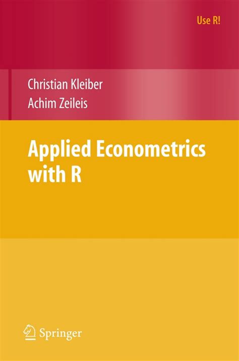 Applied Econometrics With R Premiumjs Store