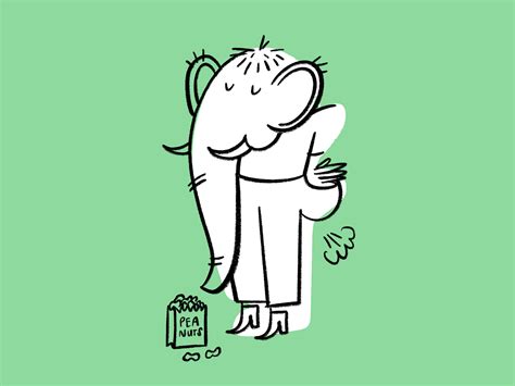 Junk In The Trunk 🥜🐘🍑 By Mick Champayne 🍾 On Dribbble