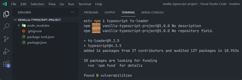 Setting Up A Vanilla Typescript Project The Right Way Dev Community