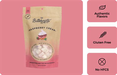 Raspberry Cream Buttermints