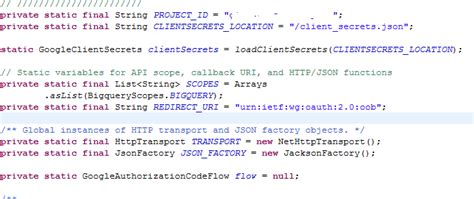Java Could Not Load File Could Not Load Clientsecretsjson Stack