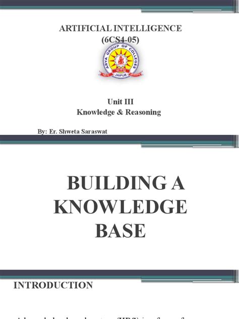6cs4 ai unit 3 download free pdf mathematical logic mathematics