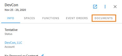 Create Event Summaries Hold Confirmations And Other Event Documents Momentus Support Center