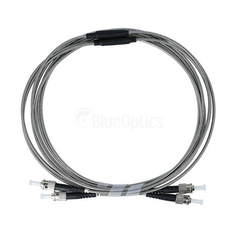 St St G657a1 Single Mode Steel Armored Duplex Fiber Patch Cable