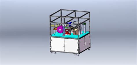 Gluing Packaging Integrated Machine Drawing Mechstream