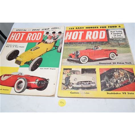 1950s Hot Rod Magazines Schmalz Auctions