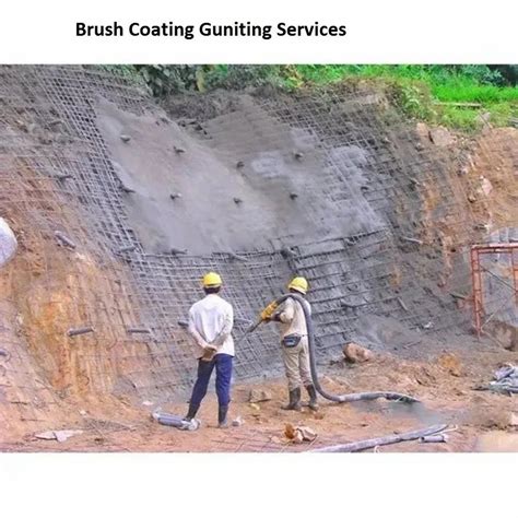 Brush Coating Guniting Services In Vadodara Id 24940383730