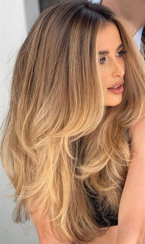 The 45 Prettiest Hair Colours For Winter Caramel Honey Blonde Artofit
