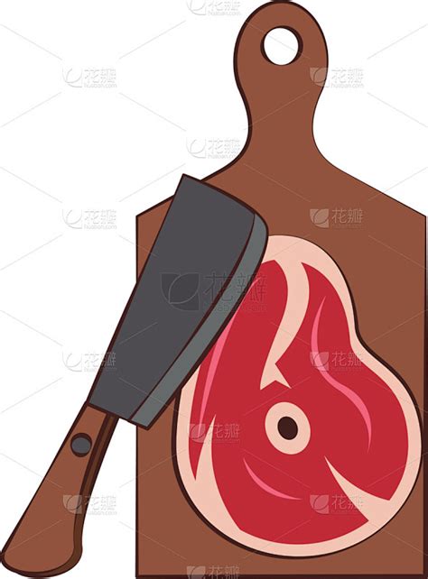 精神振作卡通格子烤肉牛排传统热菜单清新烧烤午餐