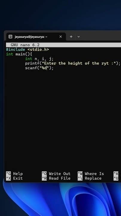 C Code To Print Pattern In Tamil By Learn Made Learnmade Coding Linux Computer