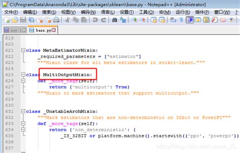 安装imblearn时报错importerror Cannot Import Name Multioutputmixin Csdn博客