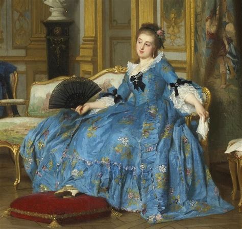 Платье картина женщина в голубом платье