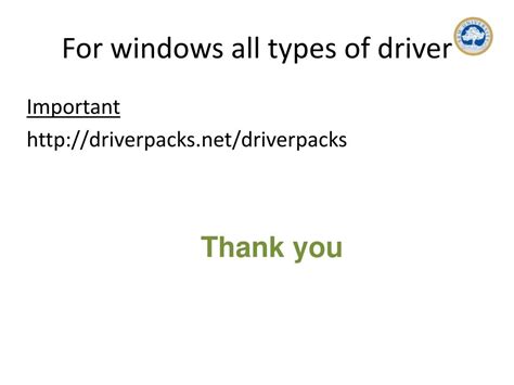 PPT Drivers Installation PowerPoint Presentation Free Download ID