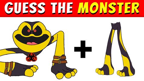 Icky Licky🐸☢️ Guess The Nightmare Critters By Emoji And Voice Poppy