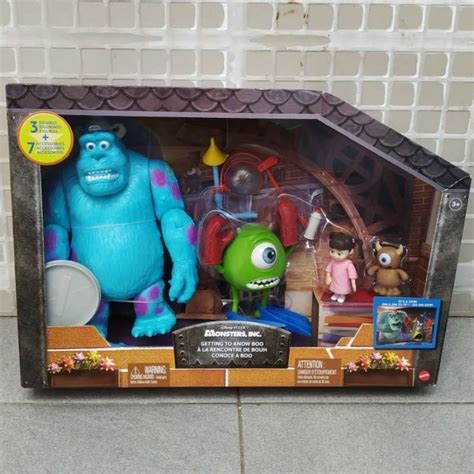 Promo Mattel Monsters Inc Universe Playset Sulley And Mike Getting To