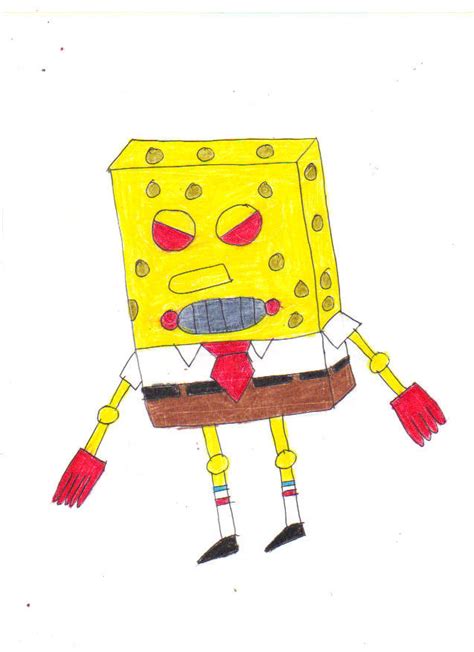 Mecha Spongebob By Sapphireghost76 On Deviantart
