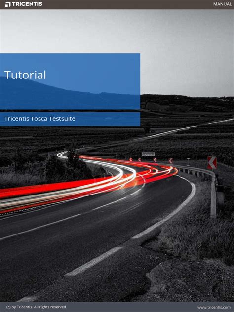 Tutorial Tricentis Tosca Testsuite Pdf