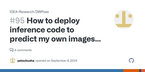 how to deploy inference code to predict my own images instead of