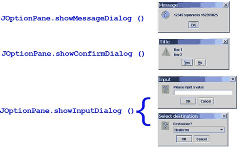 Showmessagedialog How To Create Popup Menu In Java Swing